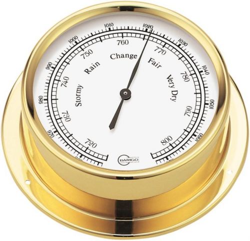 Barigo Regatta Ship's Barometer Brass - ARC Marine