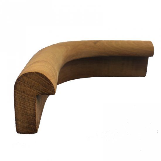 ARC Marine Teak table edge moulding - Outside corner for N011 - ARC Marine