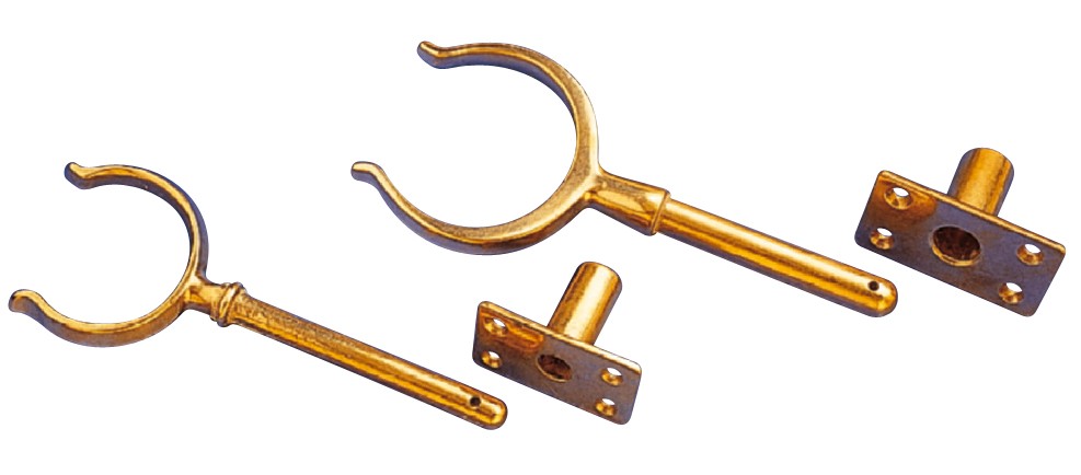 ARC Marine Brass rowlock and socket - Rowlock ø 35-47 mm - ARC Marine