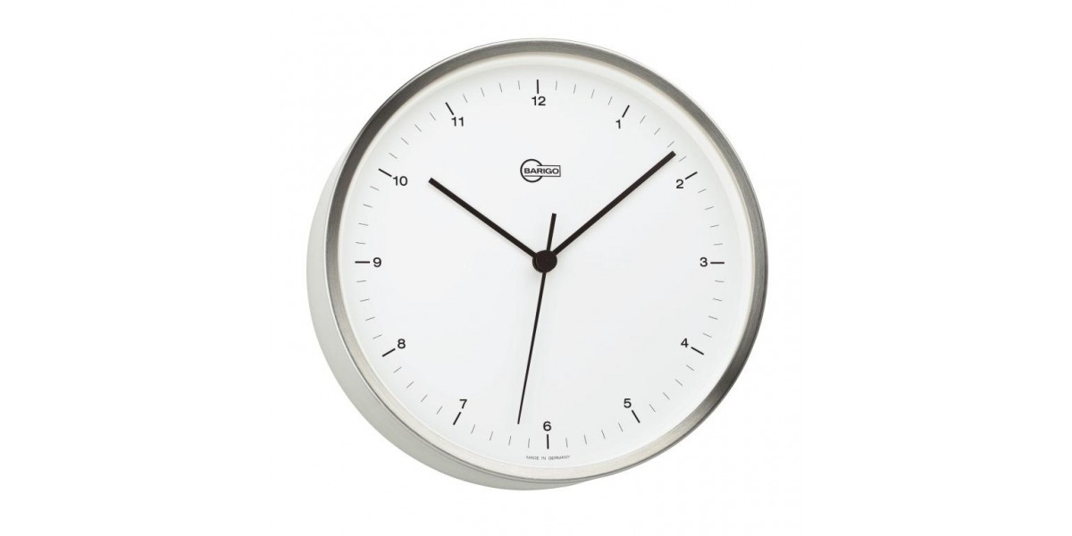 Barigo Scheepsklok Steel RVS Quartz - 650M - Quartz Ship's Clock - ARC ...