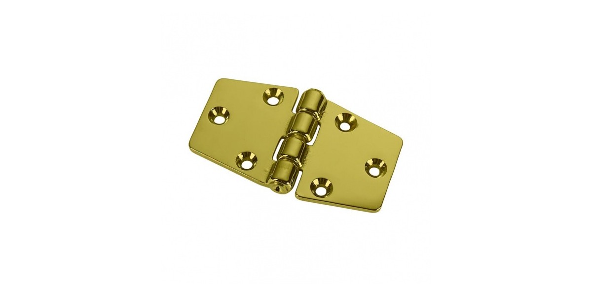 ARC Marine Hinge 95x55mm - Brass - ARC Marine