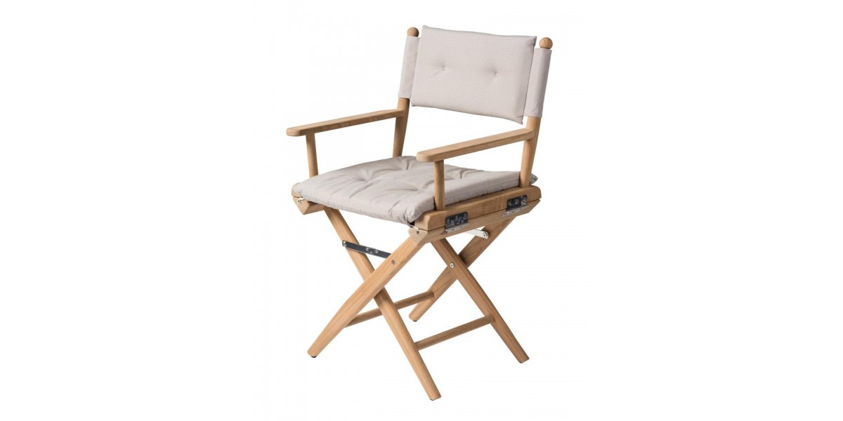 ARC Marine Director's chair I Forza Sand deluxe - Unoiled - ARC Marine