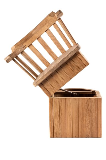 ARC Marine Teak Stuurstoel - Teak seat - ARC Marine