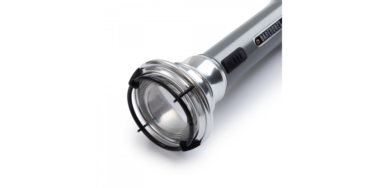 Barebones Vintage flashlight - Grey - ARC Marine