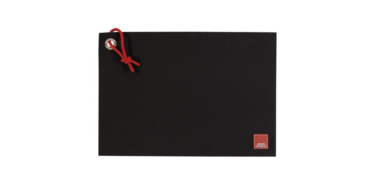 Marine Business Set Placemats - Black - ARC Marine