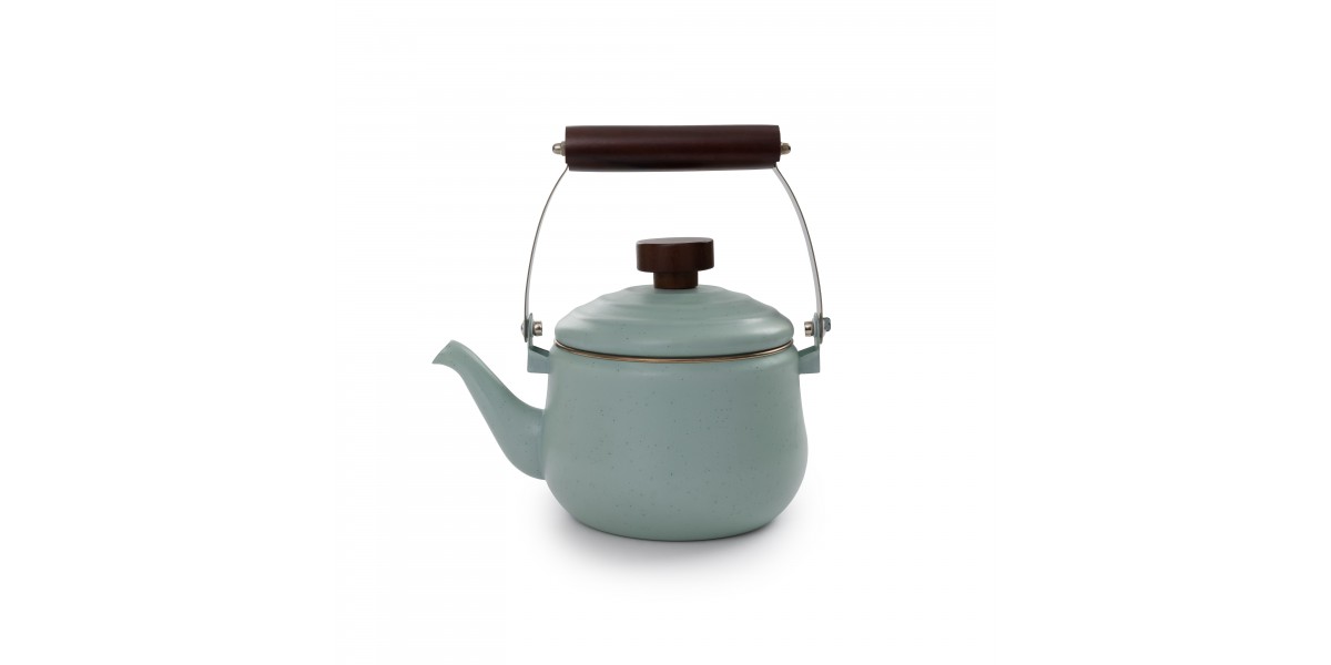 Barebones Enamel Theepot - Mint - Enamel Teapot Mint - ARC Marine