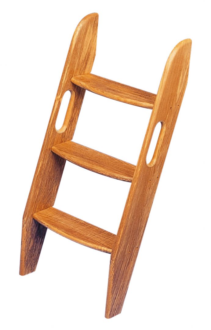 Teak steps, cockpit stairs and jetty stairs - ARC Marine