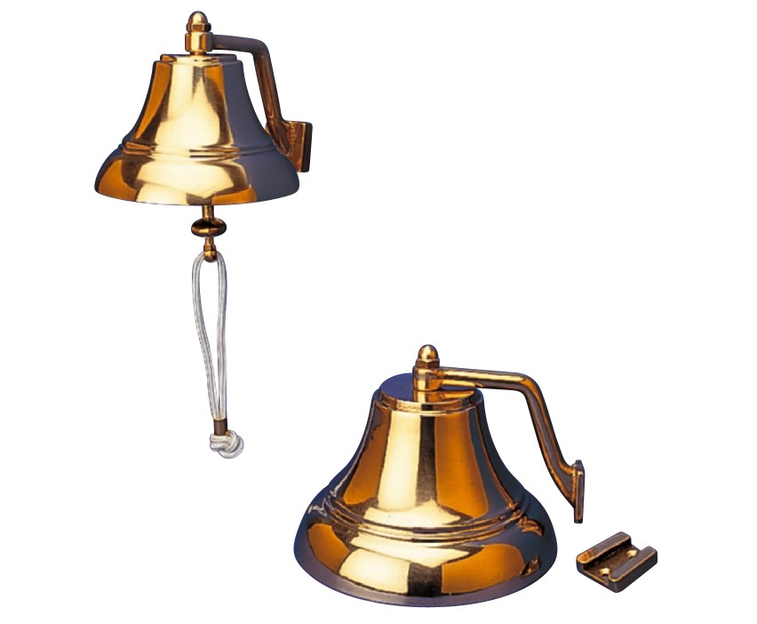 Brass and chrome ship’s bells - ARC Marine