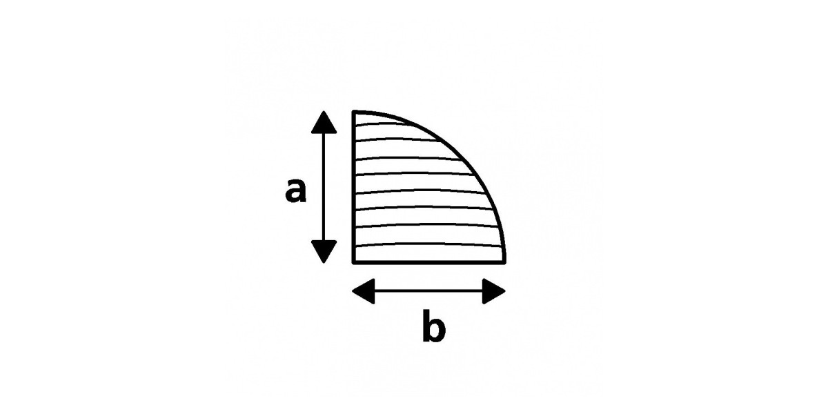 ARC Marine Teak Quarter round moulding - 12 mm - ARC Marine