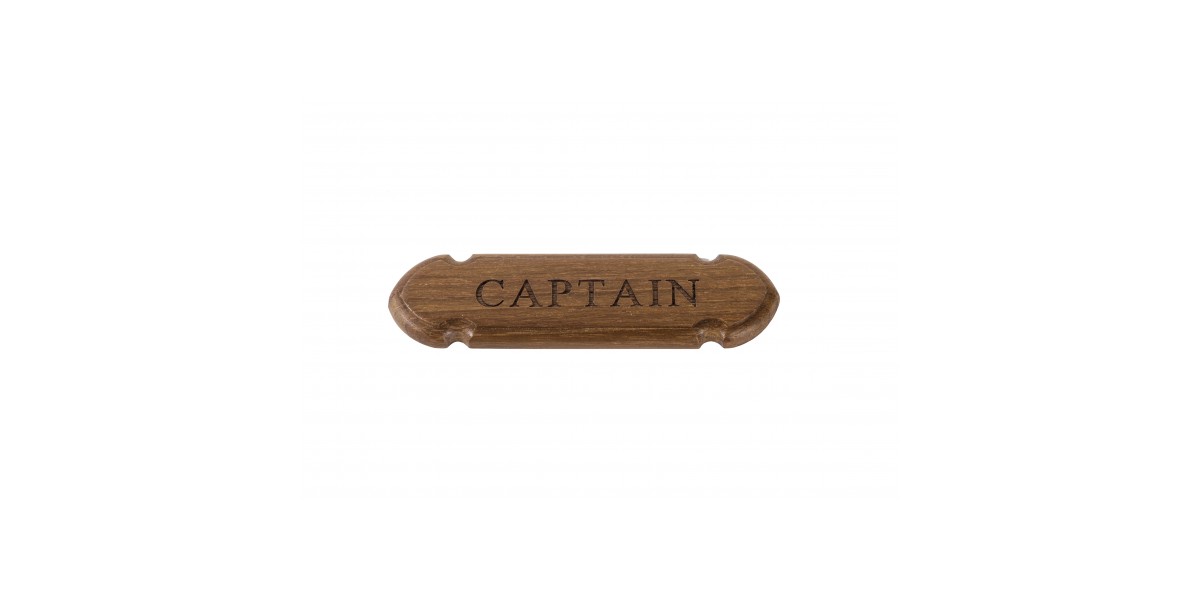 ARC Marine Name plate Captain - ARC Marine